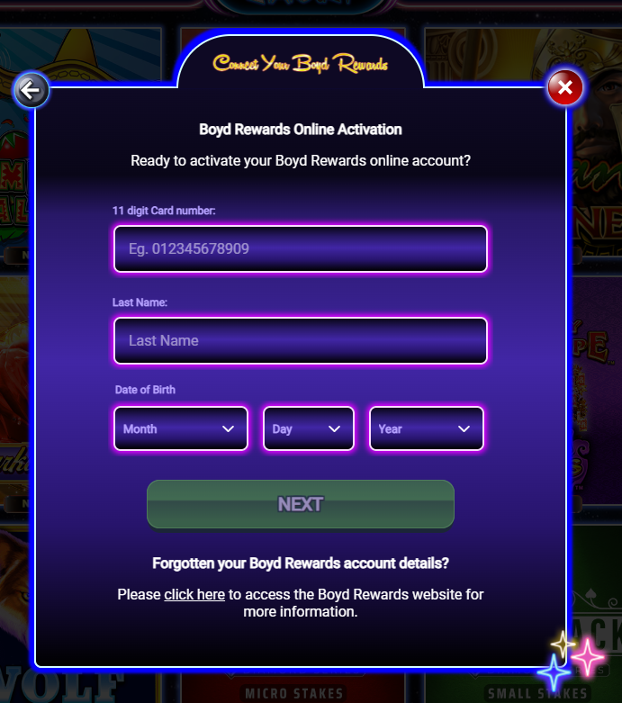 Boyd Rewards Benefits - Stardust Social Casino